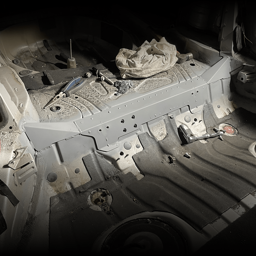 Stage 2 - E46 Front Weld In RACP Beam – CMP Auto Engineering